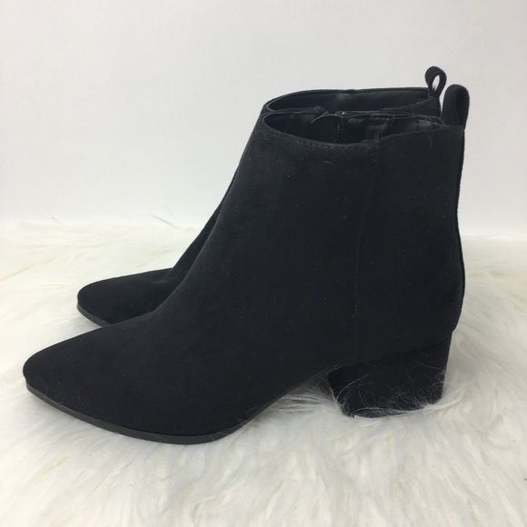 a new day | Shoes | A New Day Black Suede Valerie Ankle Bootie | Poshmark